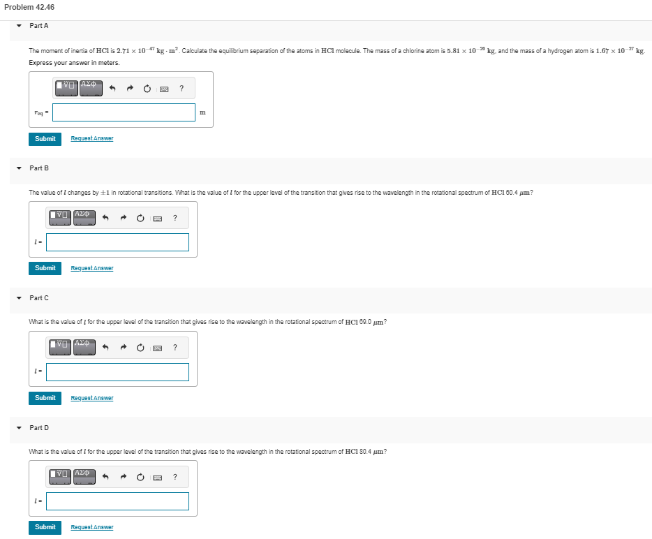 Solved Problem 42.46Part AExpress your answer in meters.Part | Chegg.com