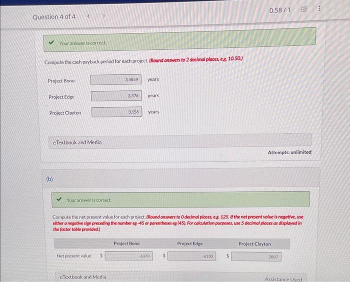 Solved Oriole Company is considering three long-term capital | Chegg.com