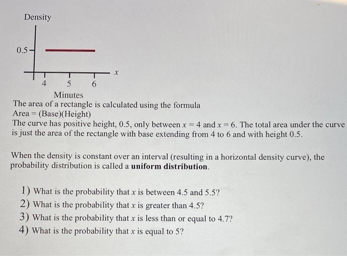 Solved The area of a rectangle is calculated using the | Chegg.com