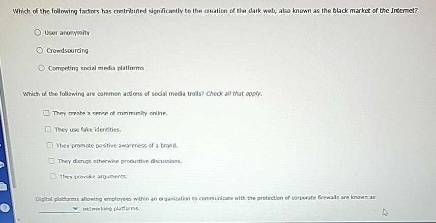 Solved Which of the following factors has contributed | Chegg.com