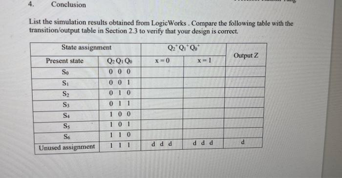 Solved Assignment 3 Design of a Bit Sequence Detector 1 | Chegg.com