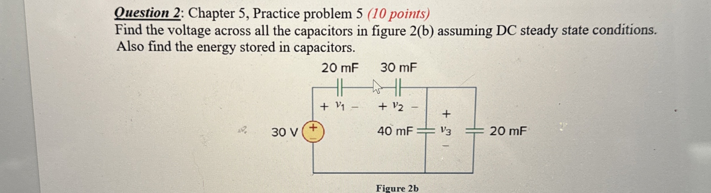 Solved Question 2: Chapter 5, ﻿Practice problem 5 (10 | Chegg.com
