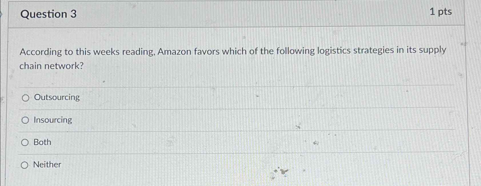Solved Question 31 ﻿ptsAccording to this weeks reading, | Chegg.com
