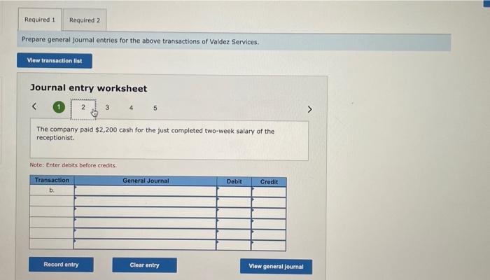 Solved Exercise 2-15 (Algo) Analyzing and journalizing | Chegg.com