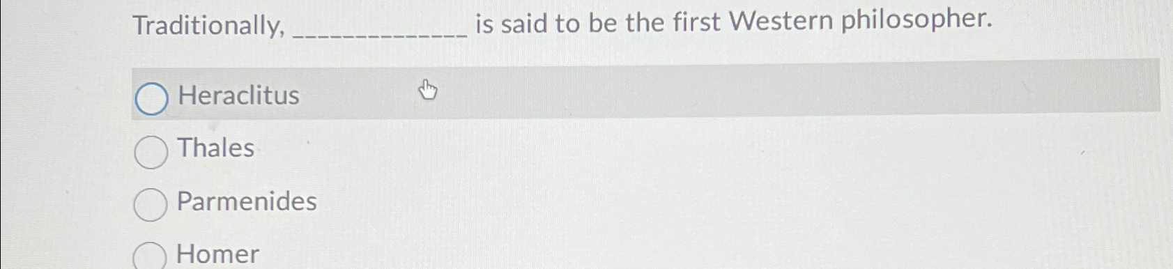 Solved Traditionally, is said to be the first Western | Chegg.com