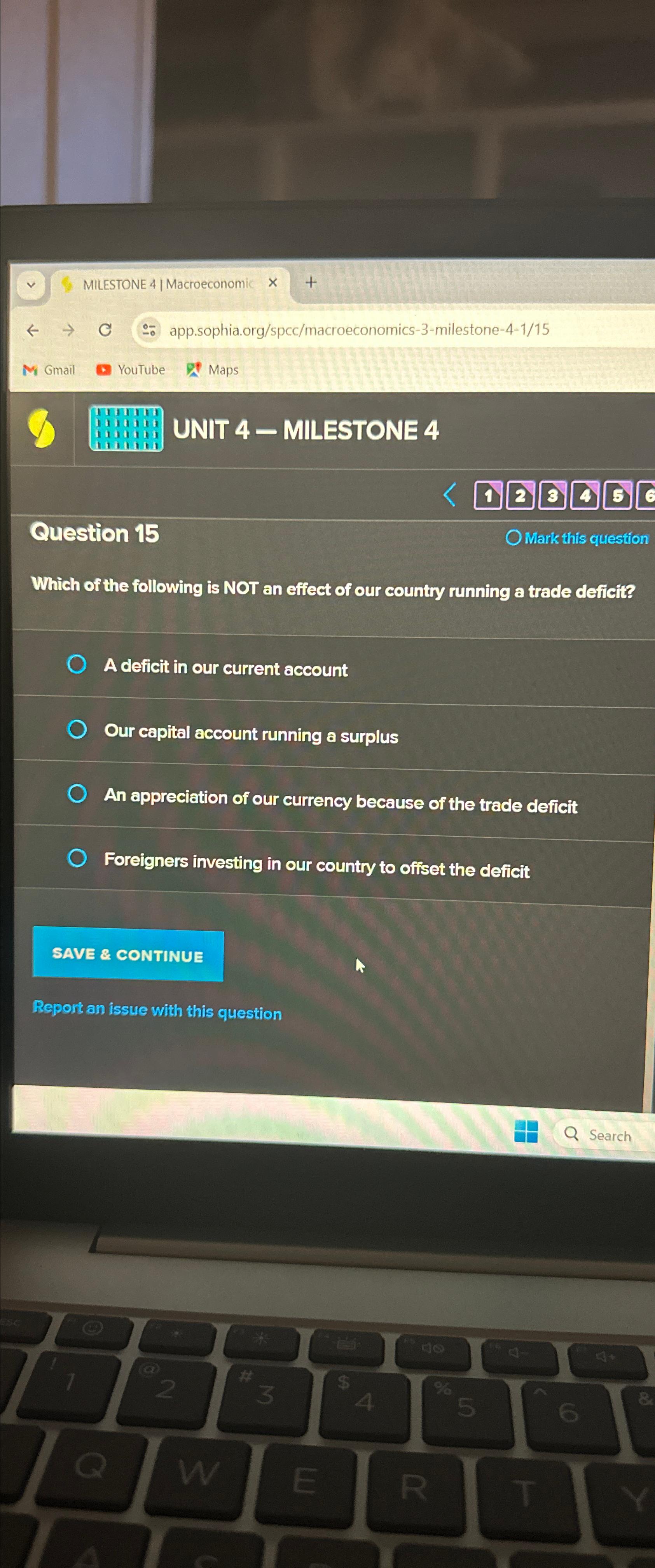 Solved UNIT 4 - ﻿MILESTONE 4Question 15Which of the | Chegg.com