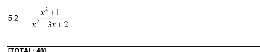 Solved Resolve the following fraction into partial | Chegg.com