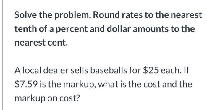 Solved Question 1 2.5 pts Solve the problem. Round rates to | Chegg.com