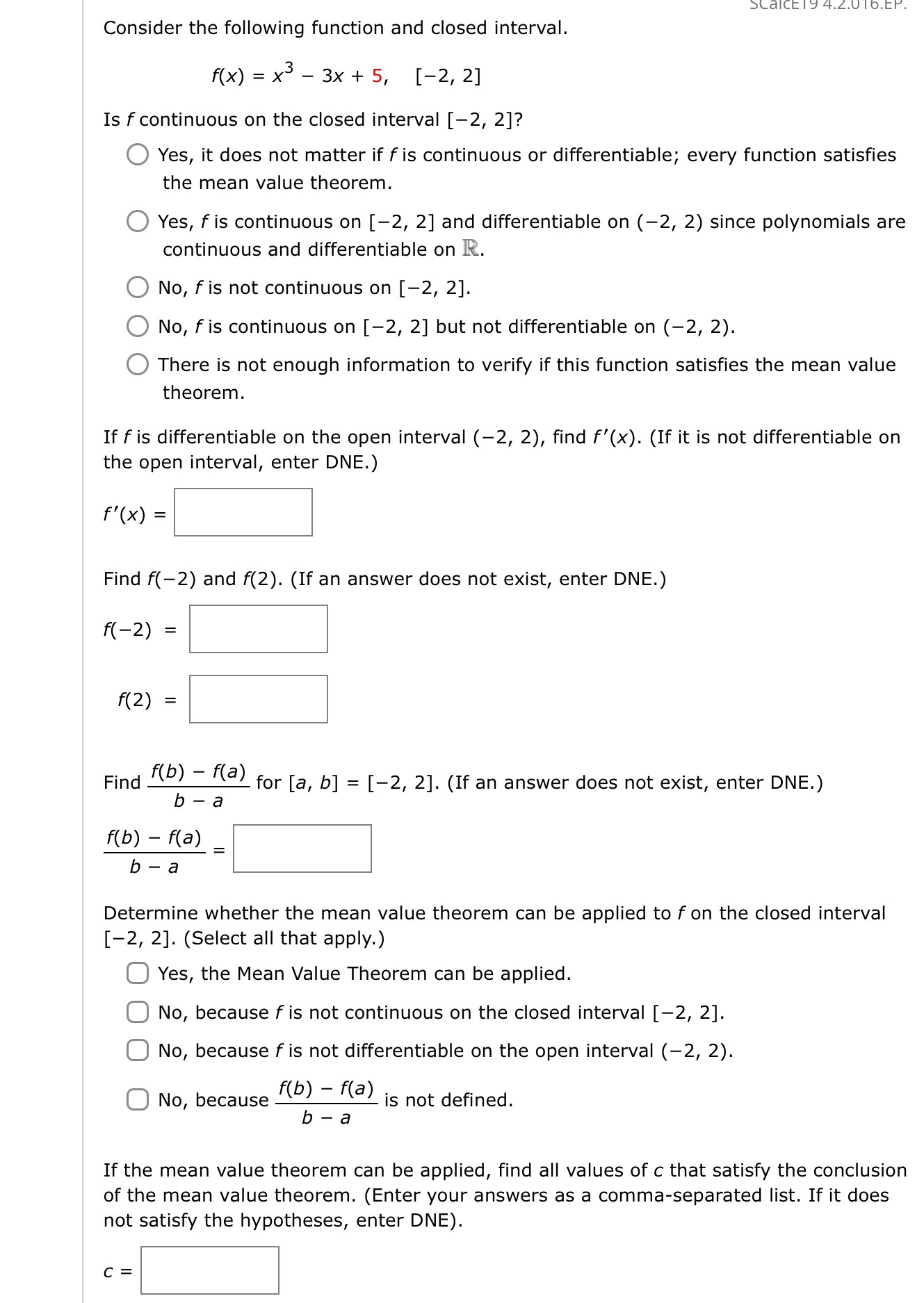 Solved Consider the following function and closed | Chegg.com