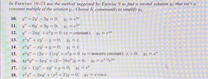 Solved In Exercises 10−23 use the method suggested by | Chegg.com