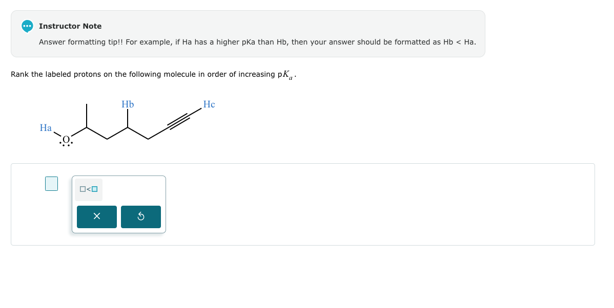 Solved Answer formatting tip!! For example, if Ha has a | Chegg.com