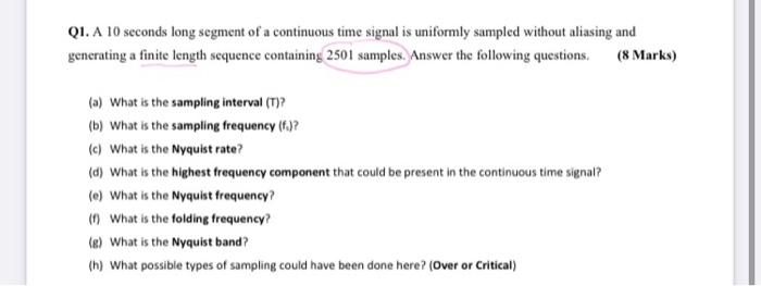 Solved digital signal processing | Chegg.com