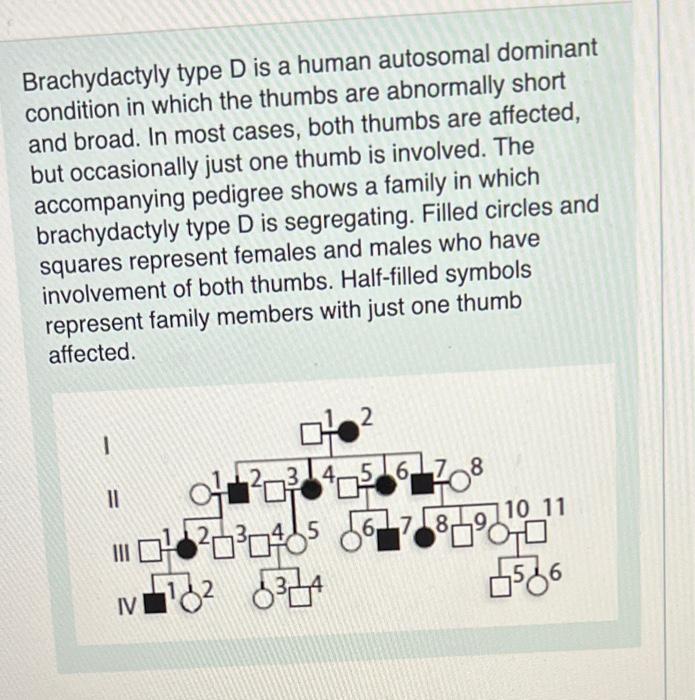 Solved Is there any evidence of variable expressivity in | Chegg.com