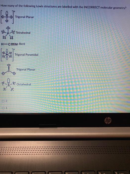 Solved How many of the following Lewis structures are | Chegg.com