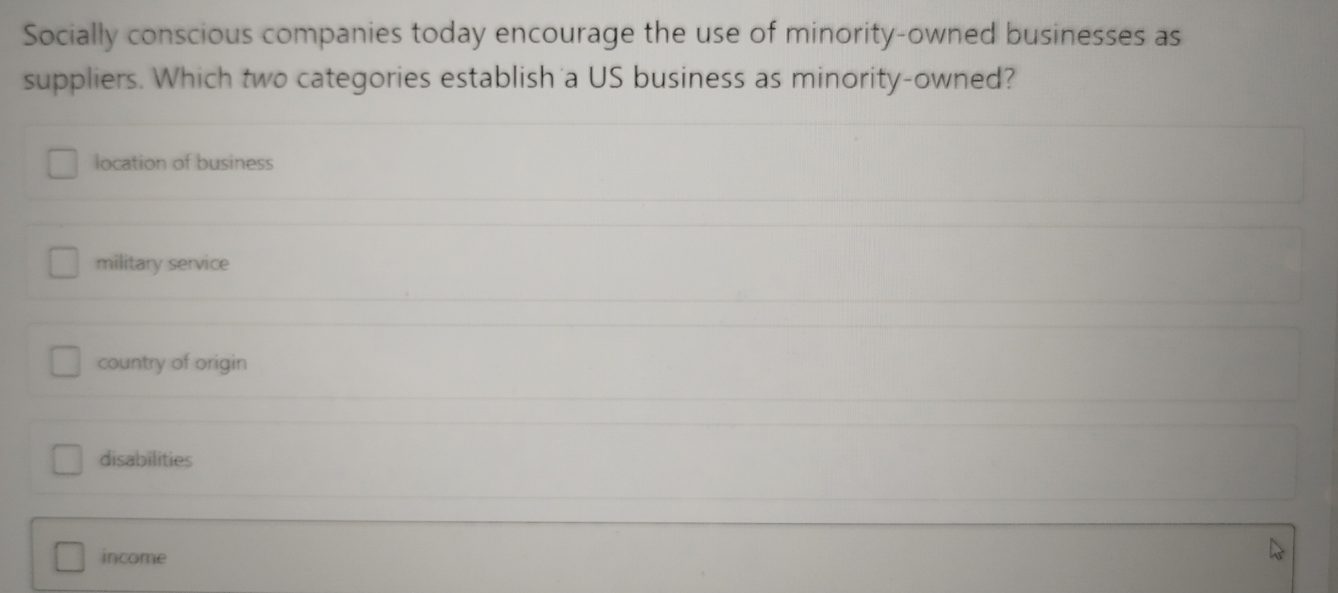 Solved Socially conscious companies today encourage the use | Chegg.com