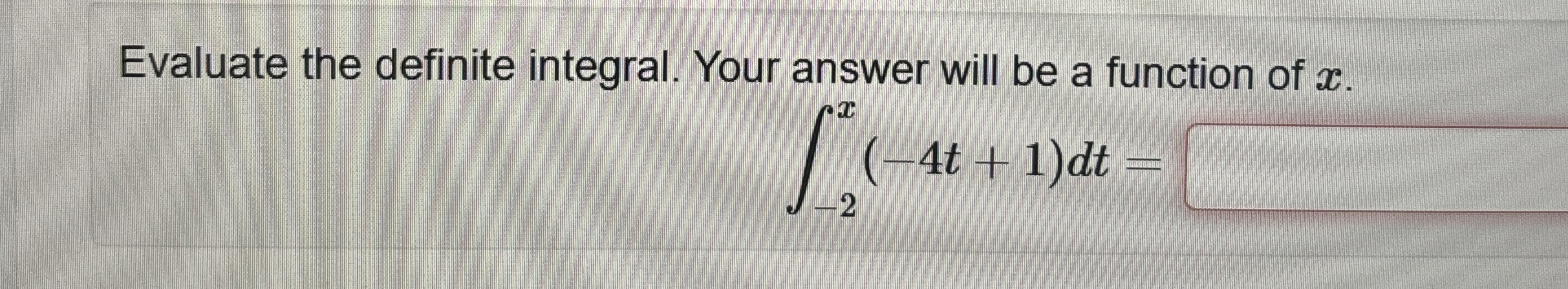 Solved Evaluate the definite integral. Your answer will be a | Chegg.com Solved Evaluate the definite integral. Your answer will be a | Chegg.com