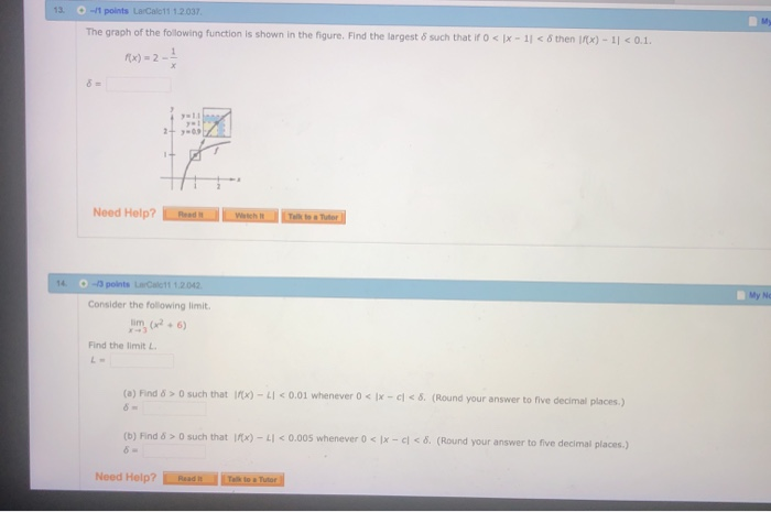 Solved 9. -15 points LarCalc11 3.8.023 Apply Newton's Method | Chegg.com