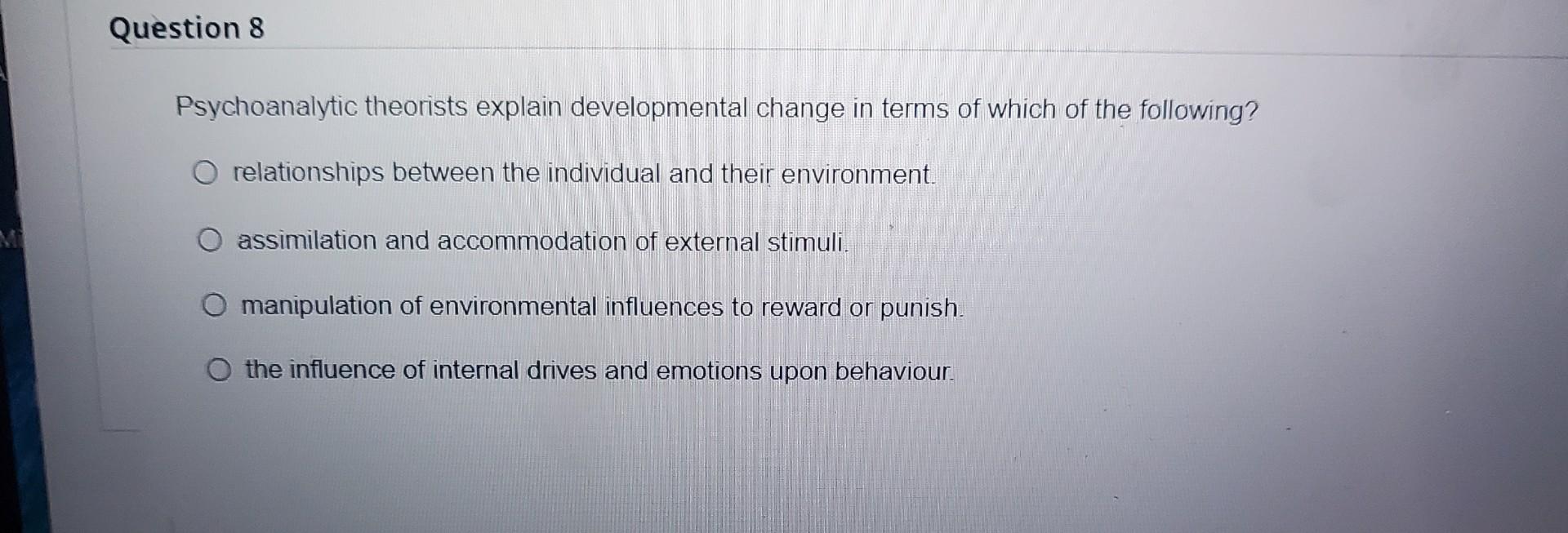Solved the course is lifespan development | Chegg.com