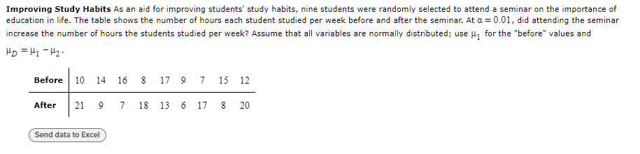 Solved Improving Study Habits As an aid for improving | Chegg.com