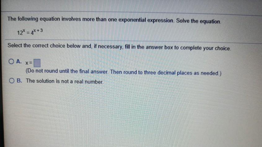 Solved The following equation involves more than one | Chegg.com