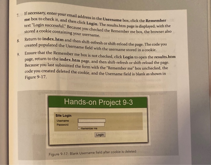Solved Hands-On Project 9-3 In this project, you'll enhance | Chegg.com