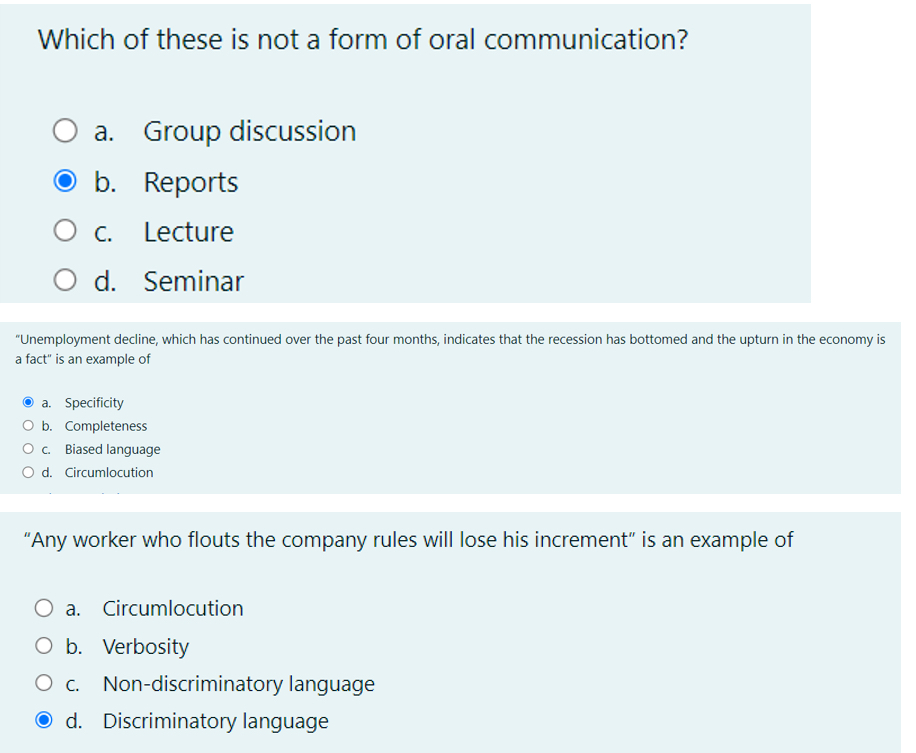 Which of these is not a form of oral | Chegg.com