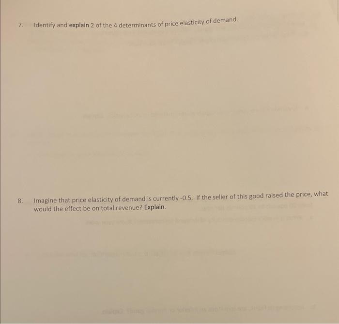Solved 7. Identify and explain 2 of the 4 determinants of | Chegg.com