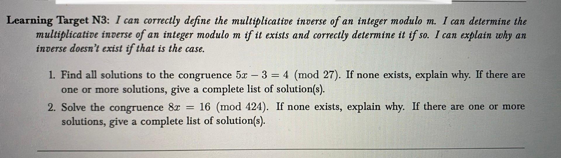 Solved tarning Target C2 Core: I can compute combinations | Chegg.com