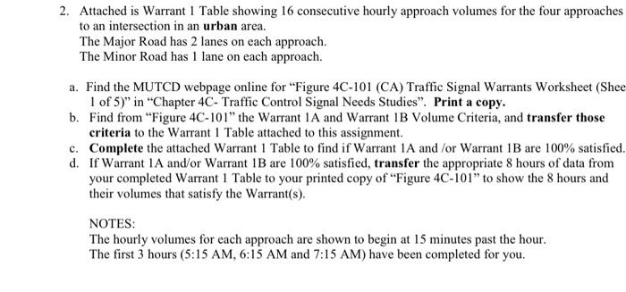Solved 2. Attached is Warrant 1 Table showing 16 consecutive | Chegg.com