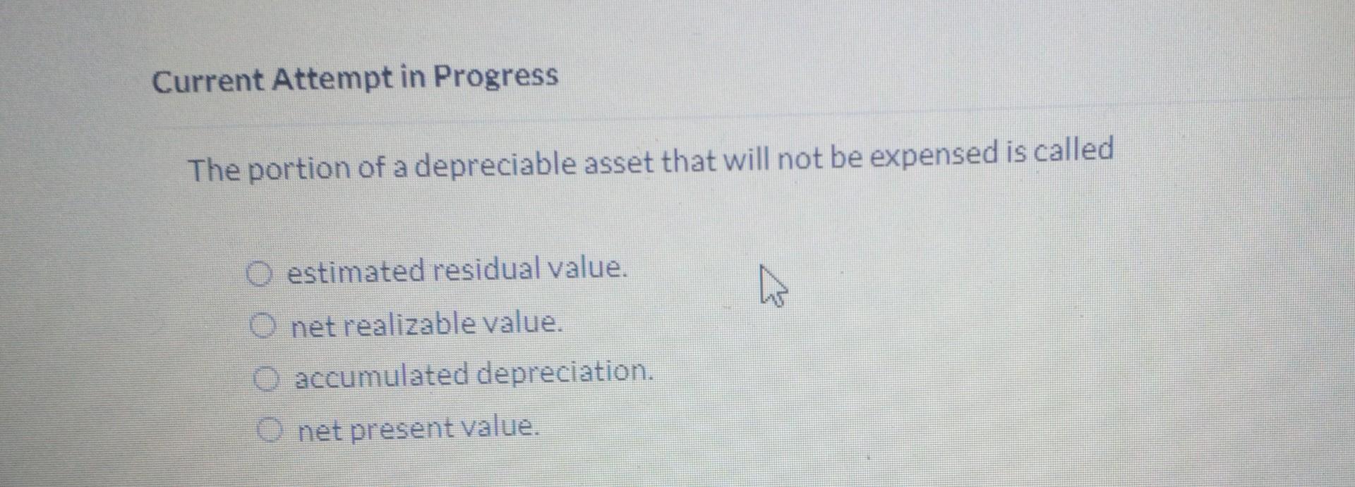 Solved Current Attempt in Progress The portion of a | Chegg.com