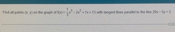 Solved Find all points (x,y) on the graph of | Chegg.com