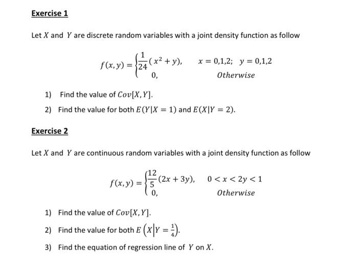 Solved Let X and Y are discrete random variables with a | Chegg.com