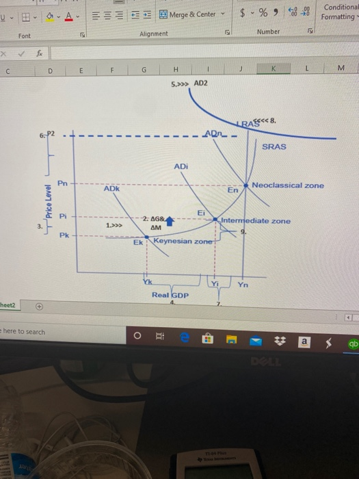 Solved Merge & Center - $ -% %8-08 Conditional Formatting | Chegg.com