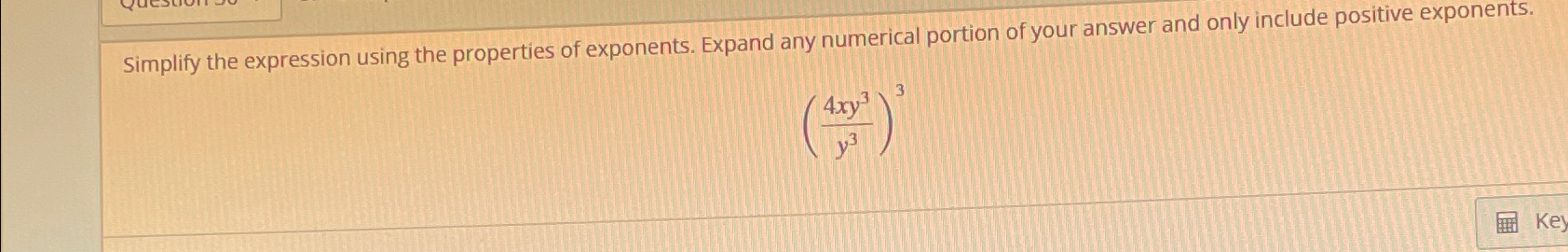 Solved Simplify The Expression Using The Properties Of 7238