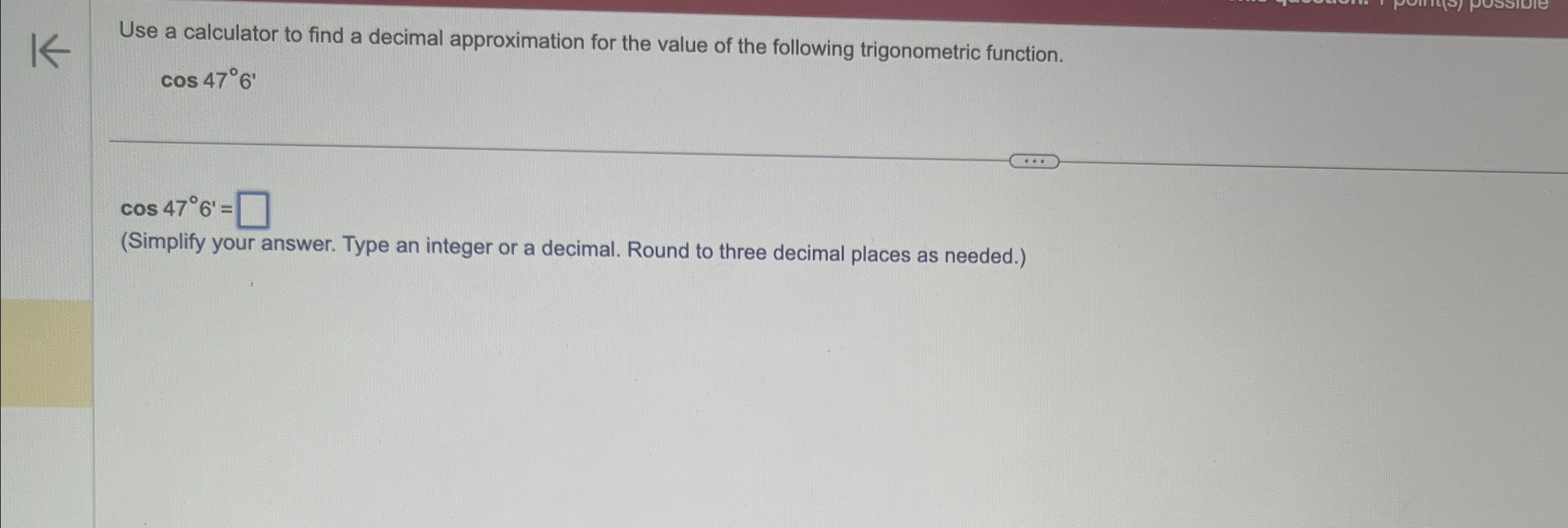 Solved Use a calculator to find a decimal approximation for | Chegg.com