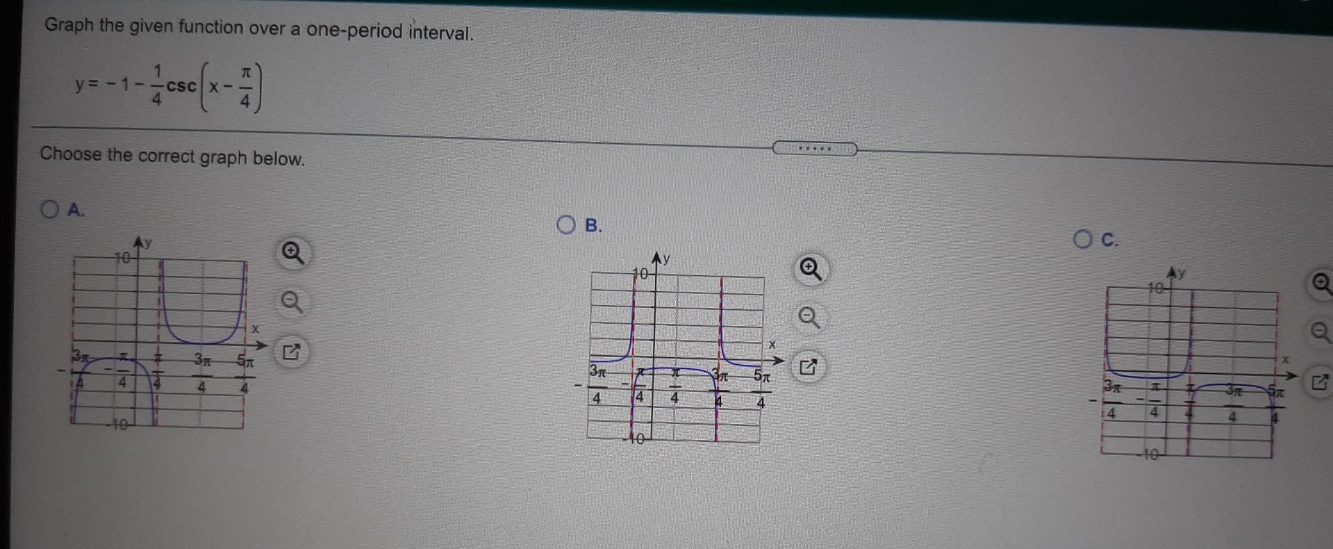 Solved Use a graphing calculator to make a conjecture as to | Chegg.com