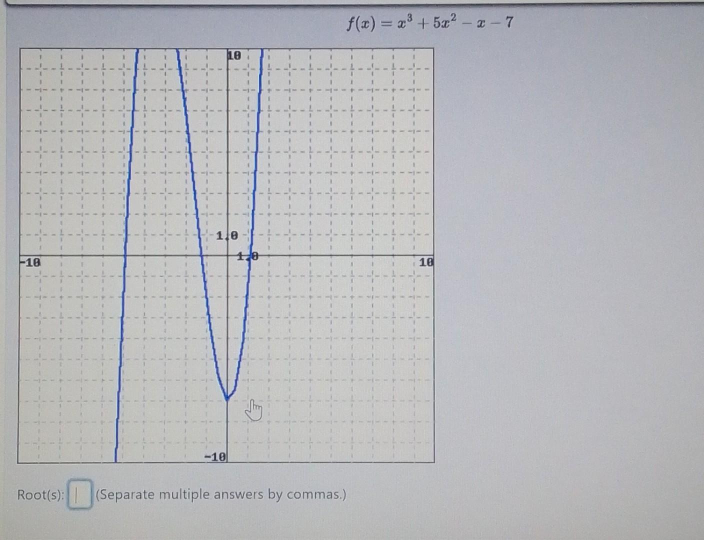 Solved Use Newton's Method to approximate all roots of the | Chegg.com