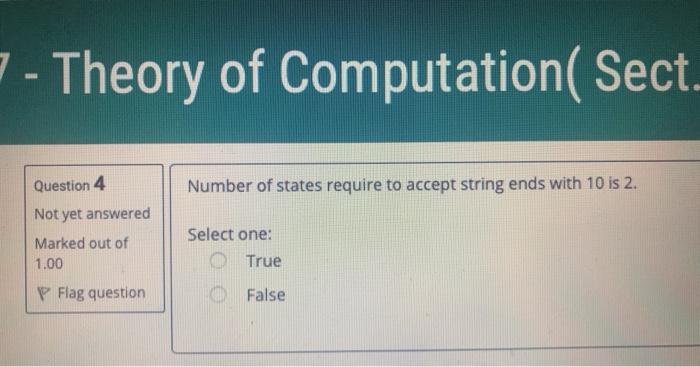 Solved 357 - Theory of Computation Sect.21 ) When NFA and | Chegg.com