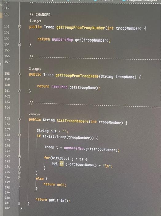 Solved How do I change my code to reflect the UML changes as | Chegg.com