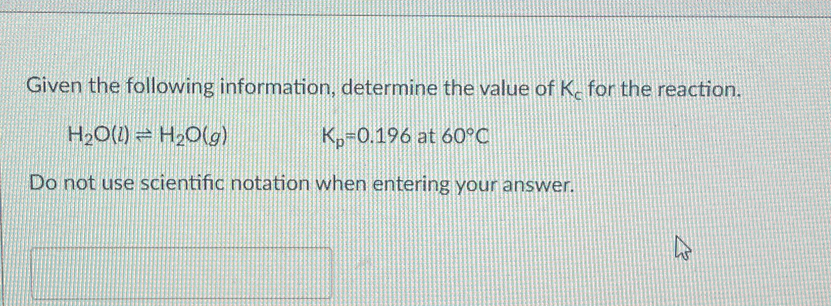 Solved Given the following information, determine the value | Chegg.com