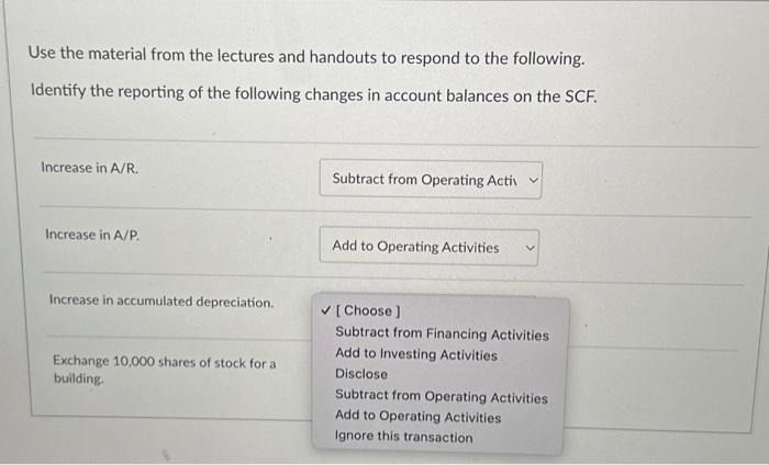 Solved Use the material from the lectures and handouts to | Chegg.com