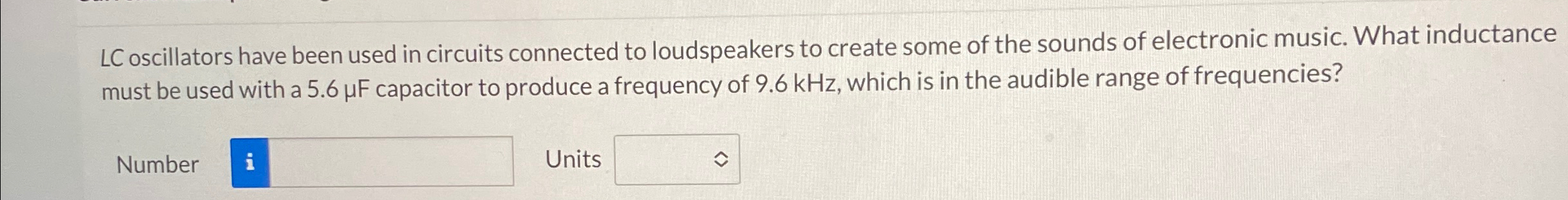 Solved LC oscillators have been used in circuits connected | Chegg.com