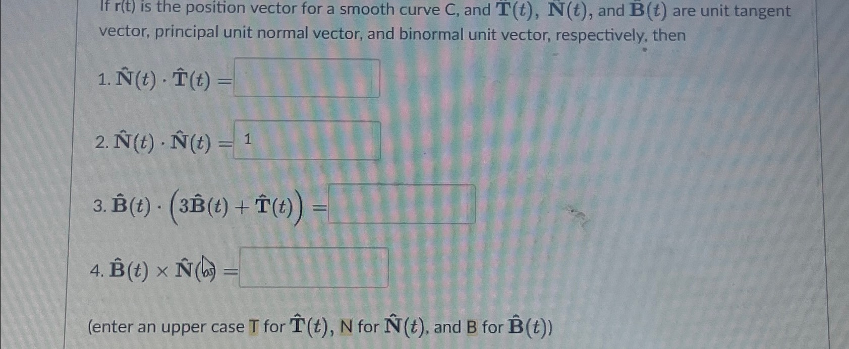 Solved If r(t) ﻿is the position vector for a smooth curve C, | Chegg.com