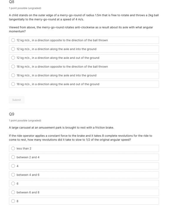 Solved 1 point possible (ungraded) A child stands on the | Chegg.com