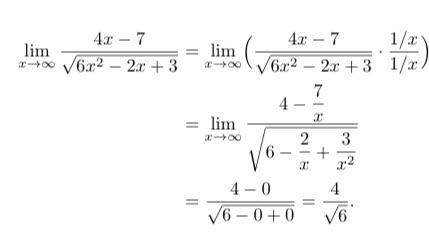 Solved find the limit as x approaches infinity. refer to | Chegg.com