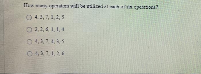 Solved Problems 5-6 In an assembly process involving six | Chegg.com