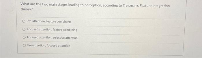 Solved In Posner's cueing task, the cue that appears on the | Chegg.com