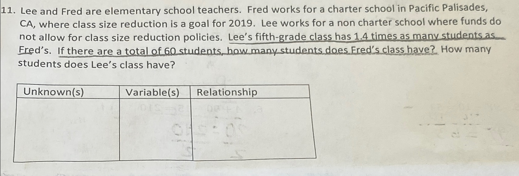 Solved Lee and Fred are elementary school teachers. Fred | Chegg.com