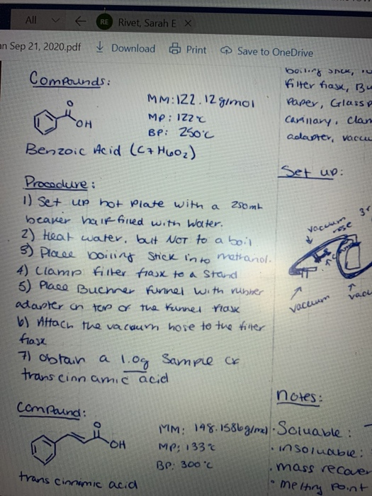 All RE Rivet, Sarah EX an Sep 21, 2020.pdf Download | Chegg.com