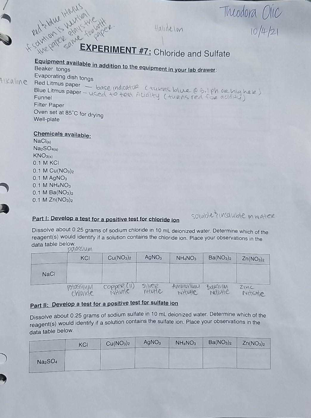 Solved Halidelon Theodora Olic Solution is vous paper les | Chegg.com